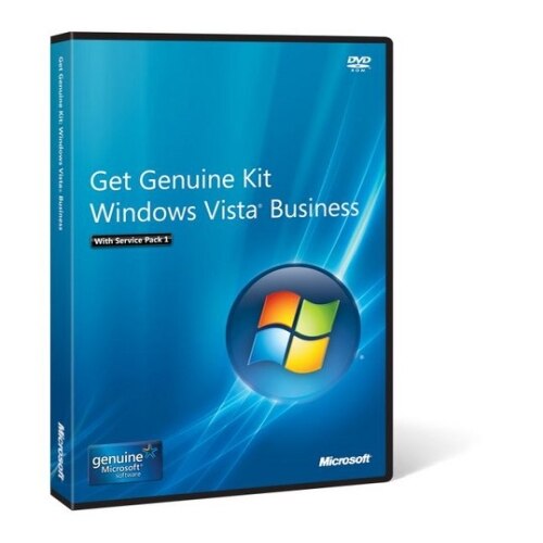 Get Genuine Kit Windows Vista Business SP1 English legalizare 1pk DVD ...