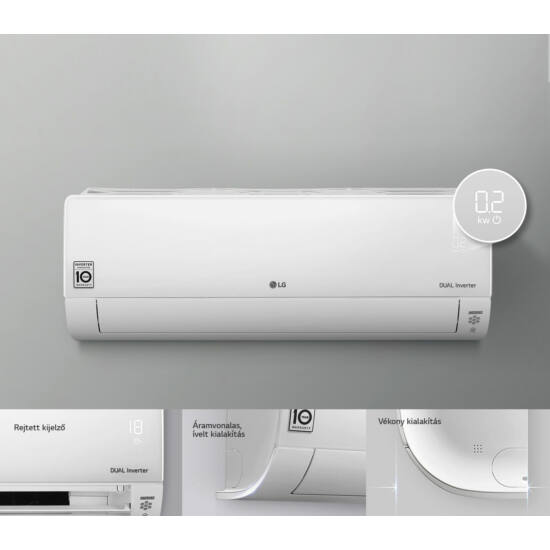 LG S12EQ Silence NSJ/UA3 Klíma 3,5 kW - eMAG.hu