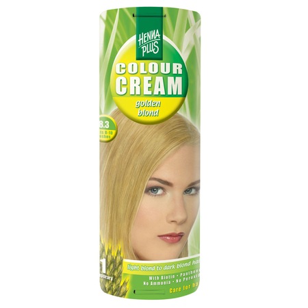 Crema Coloranta Hennaplus Golden Blond 8.3, 60 ml - eMAG.ro