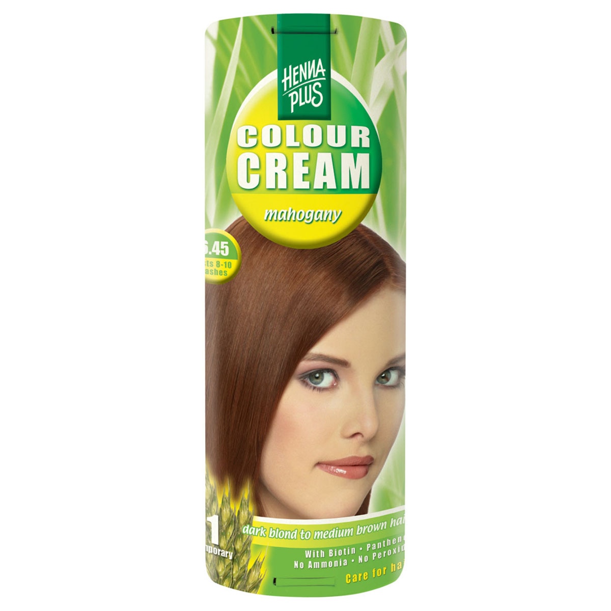 Crema Coloranta Hennaplus Mahogany 6.45, 60 ml - eMAG.ro