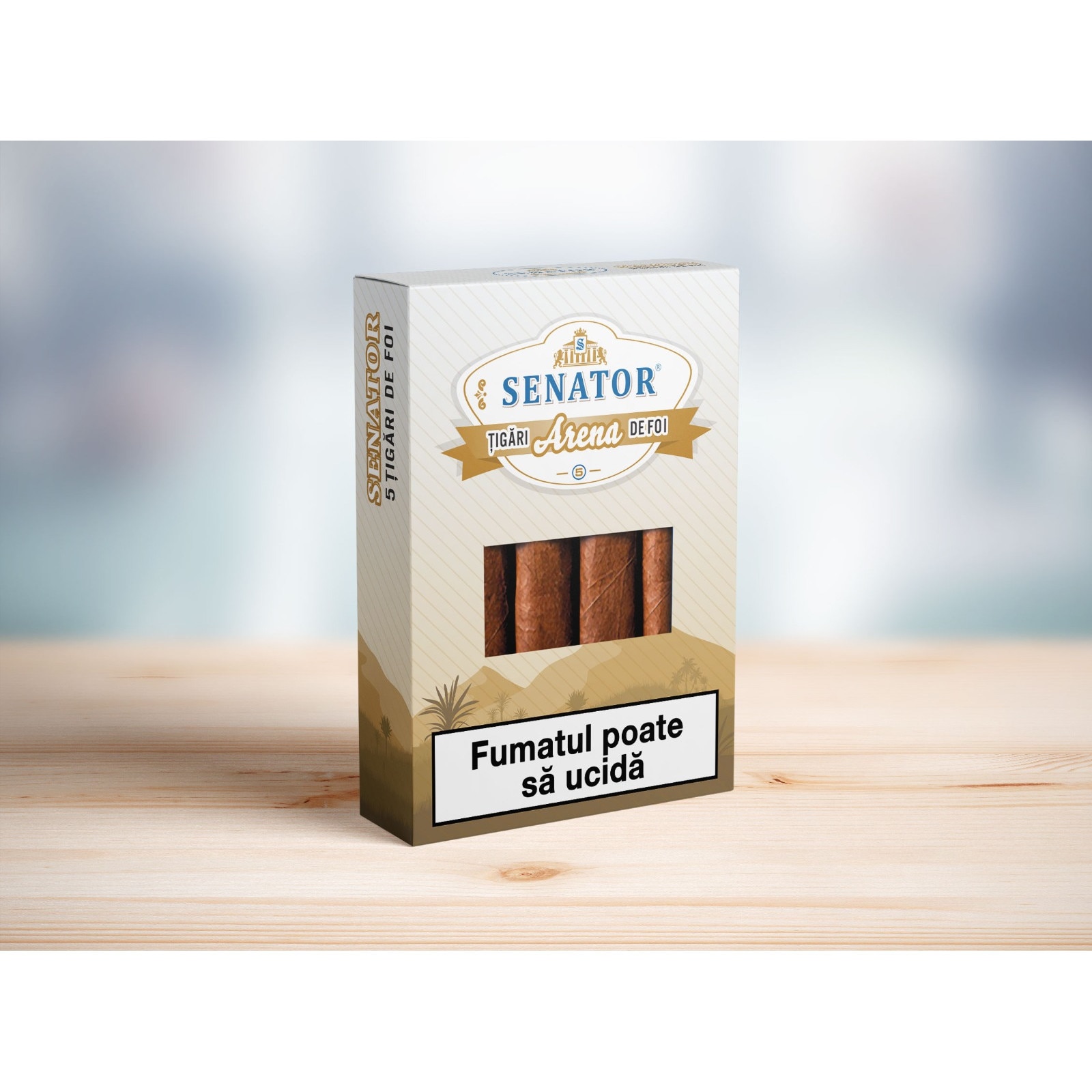 Tigari de foi - Senator ARENA (Vanilla) 47,5g (5) - eMAG.ro