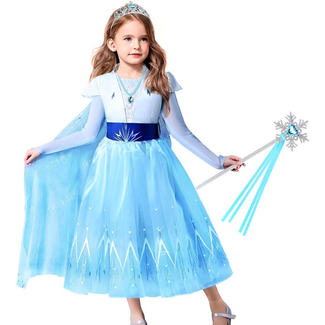 Set accesorii printesa Elsa by Sofia Concept contine coronita, manusi ...