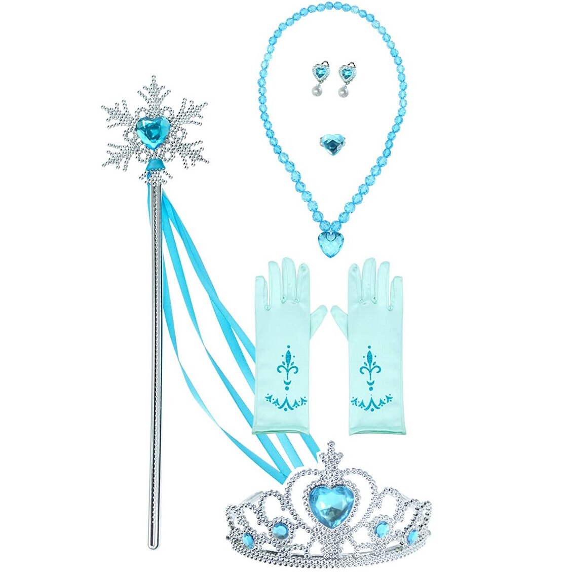 Set accesorii printesa Elsa by Sofia Concept contine coronita, manusi ...