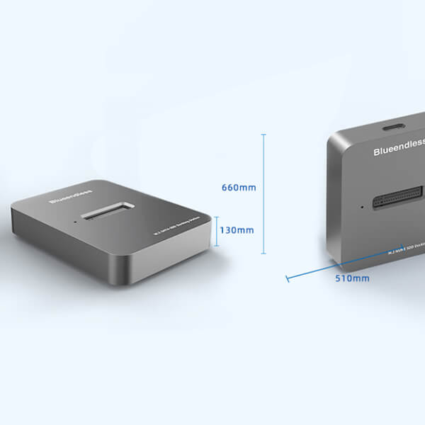 Docking Station pentru SSD M.2 SATA NGFF, Blueendless SD01, USB Type-C ...