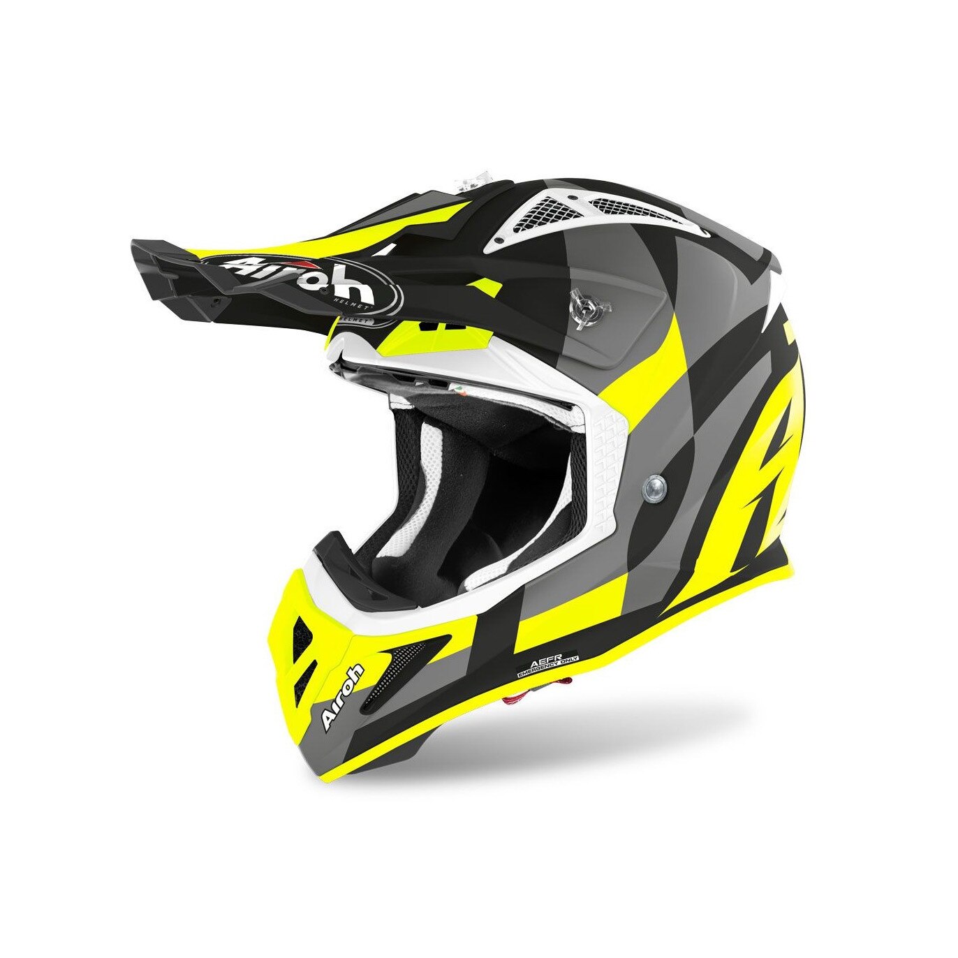 Casca Enduro - Mx Airoh Aviator Ace Trick Yellow Matt L - eMAG.ro
