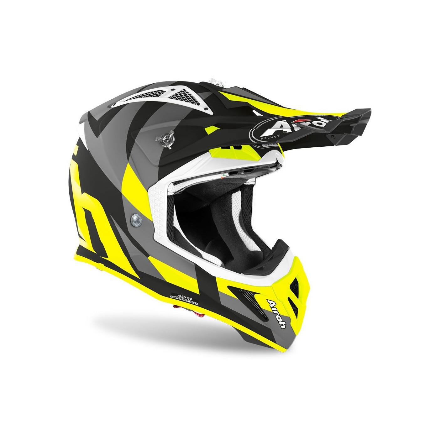 Casca Enduro - Mx Airoh Aviator Ace Trick Yellow Matt L - eMAG.ro