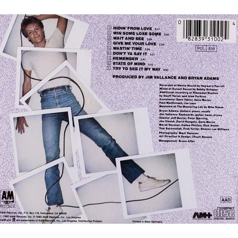 Bryan Adams - Bryan Adams - CD - eMAG.ro