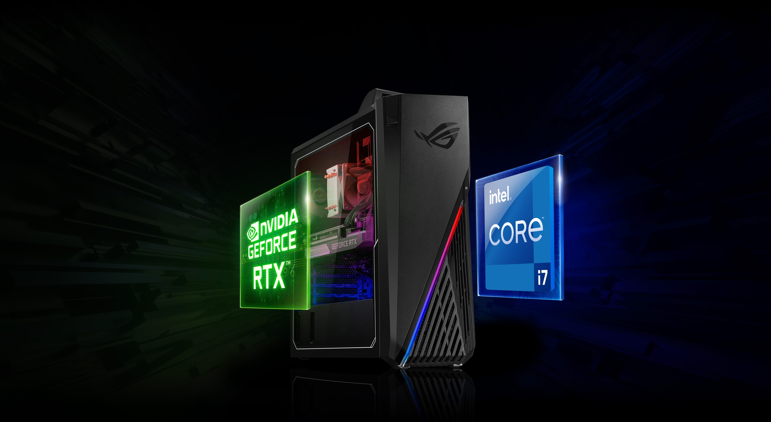 ASUS ROG Strix GT15 G15CE Gamer Asztali számítógép Intel® Core™ i7 ...