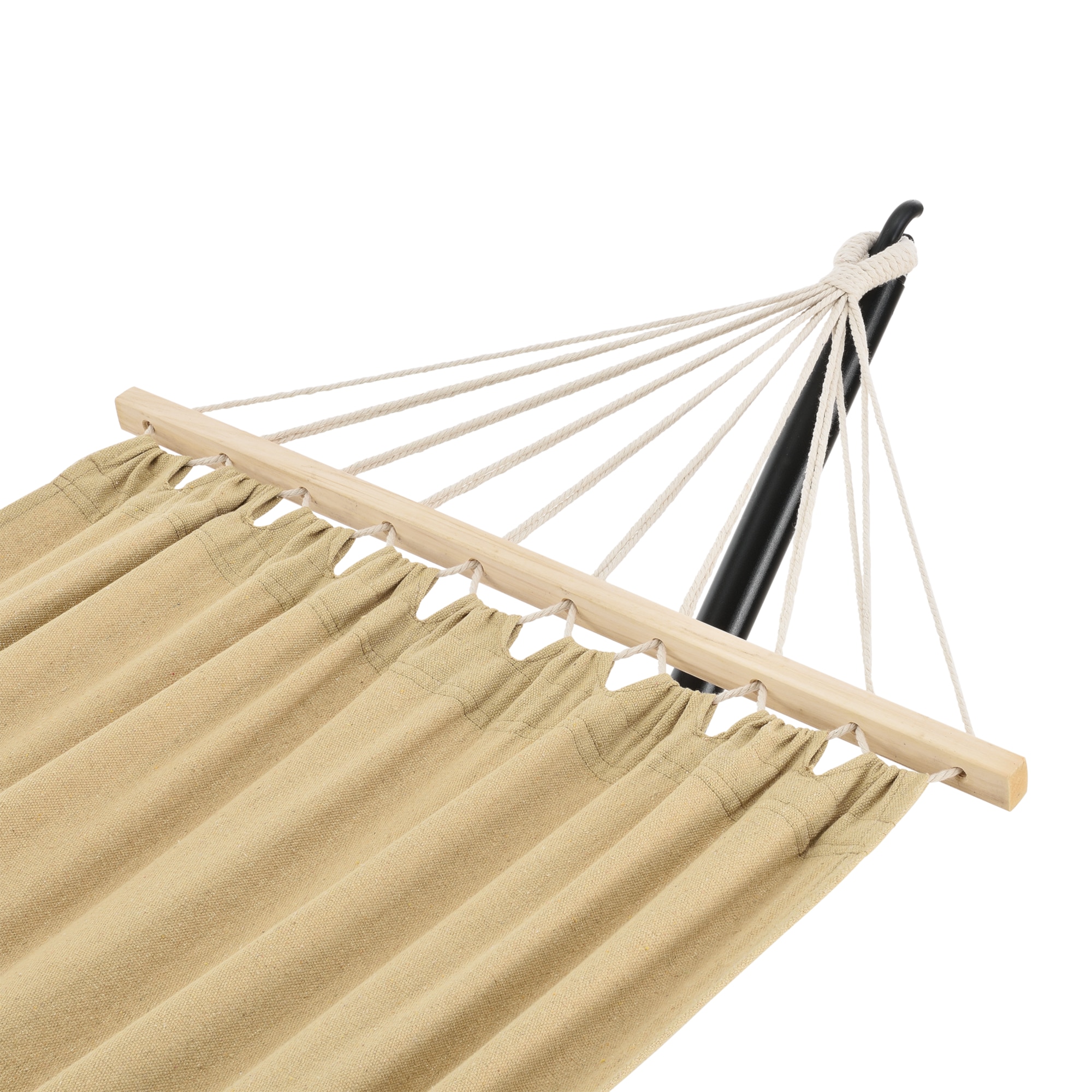 Hamac cu suport Valeta B, en.casa, 300 x 100 x 105 cm, otel/bumbac ...