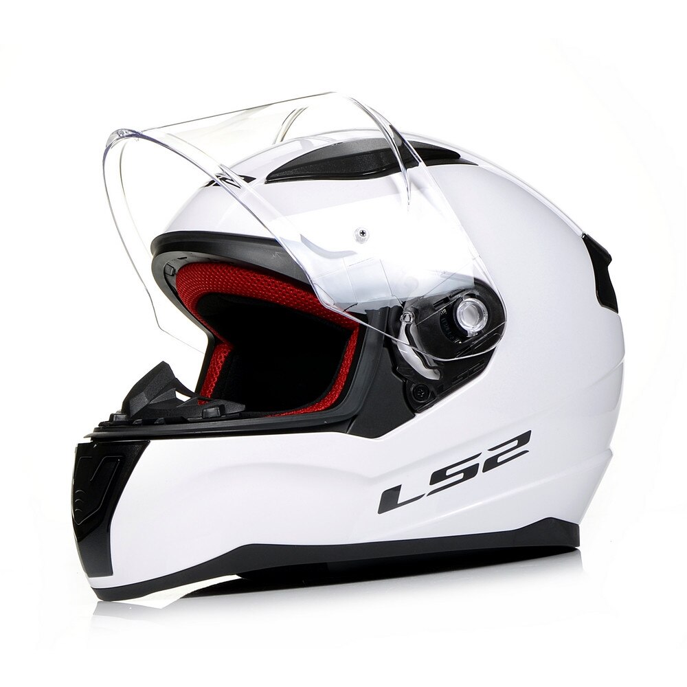 Motoros sisak LS2 FF353 Solid Fehér, M 57-58 - eMAG.hu