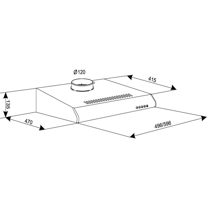 Hota traditionala Tornado Bona 20 (50) LED, Inox - eMAG.ro