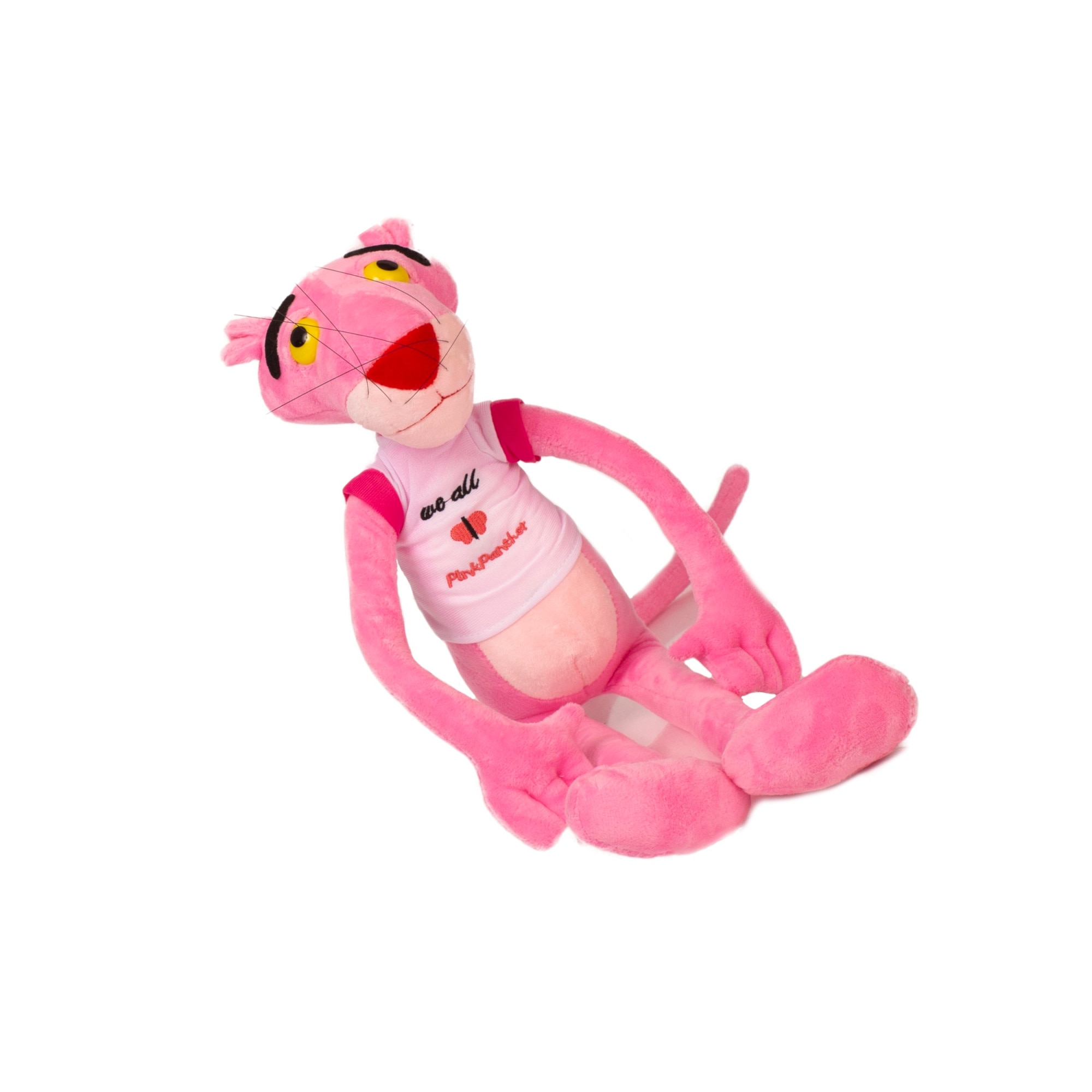 Jucarie de plus Pantera, roz, 30 cm - eMAG.ro