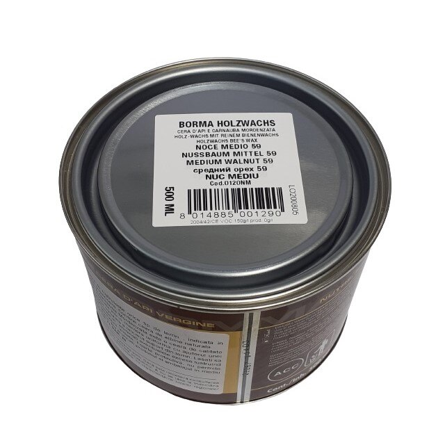 Ceara de albine solida, Borma Wachs, Holz - Wachs, culoare nuc mediu ...