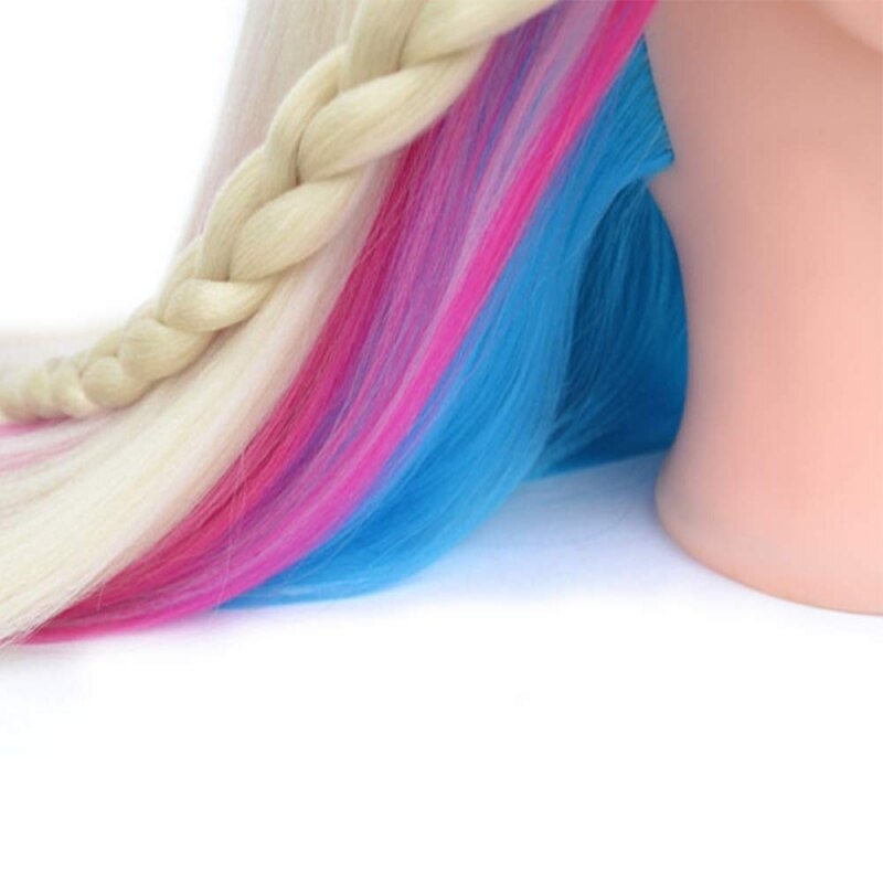 Cap Manechin Colorat Trendis, 50% Natural, 65-70 cm cu Suport de ...