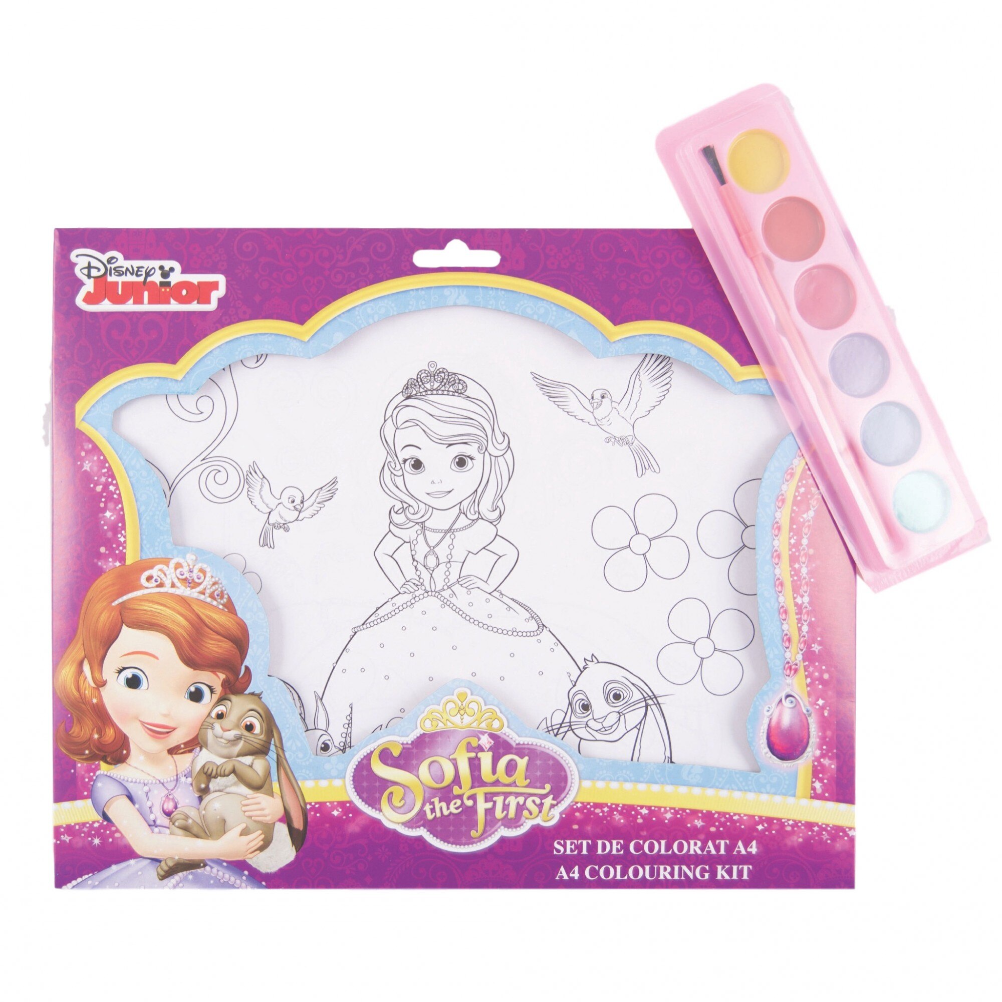 Kit de colorat A4 Sofia - eMAG.ro