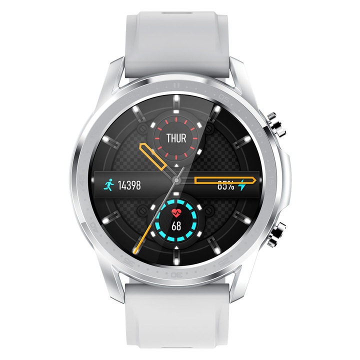 Ceas Smartwatch iHunt Watch 3 Titan, Termometru, Saturatie Oxigen, Ritm ...