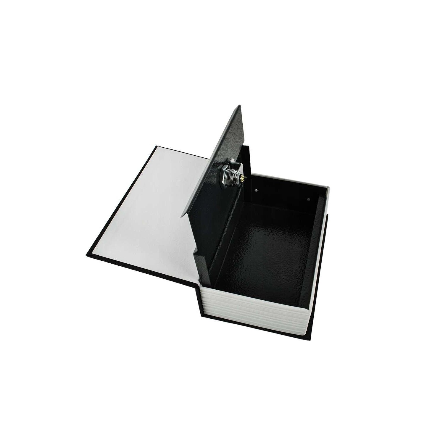 Mini seif BookValue, forma de carte, cu cheita, sigur, design realist ...