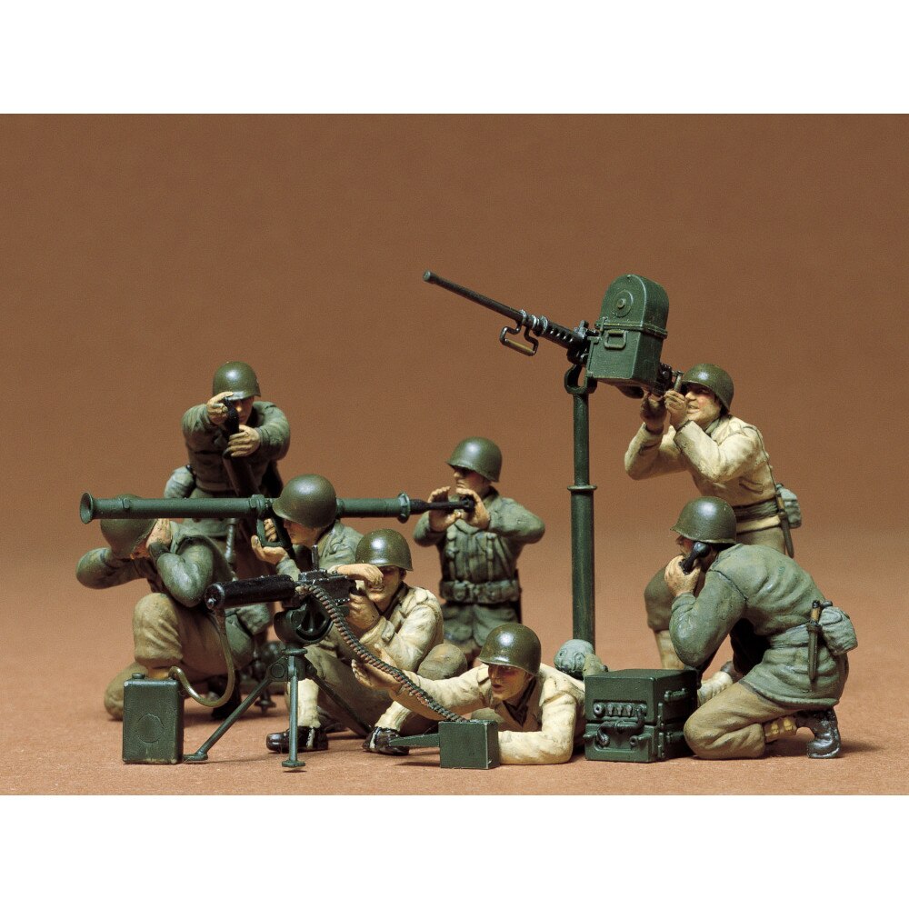 Set Figurine Soldati Tamiya US Gun&Mortar team 8buc 1:35 TAM 35086 ...