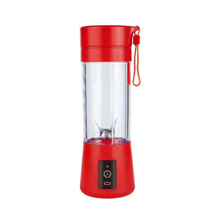 Blender Portabil, Rosu 380 ml, incarcare USB - eMAG.ro