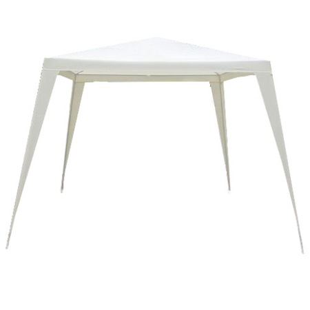 Pavilion textil pentru gradina, alb, 2.4x2.4 m - eMAG.ro