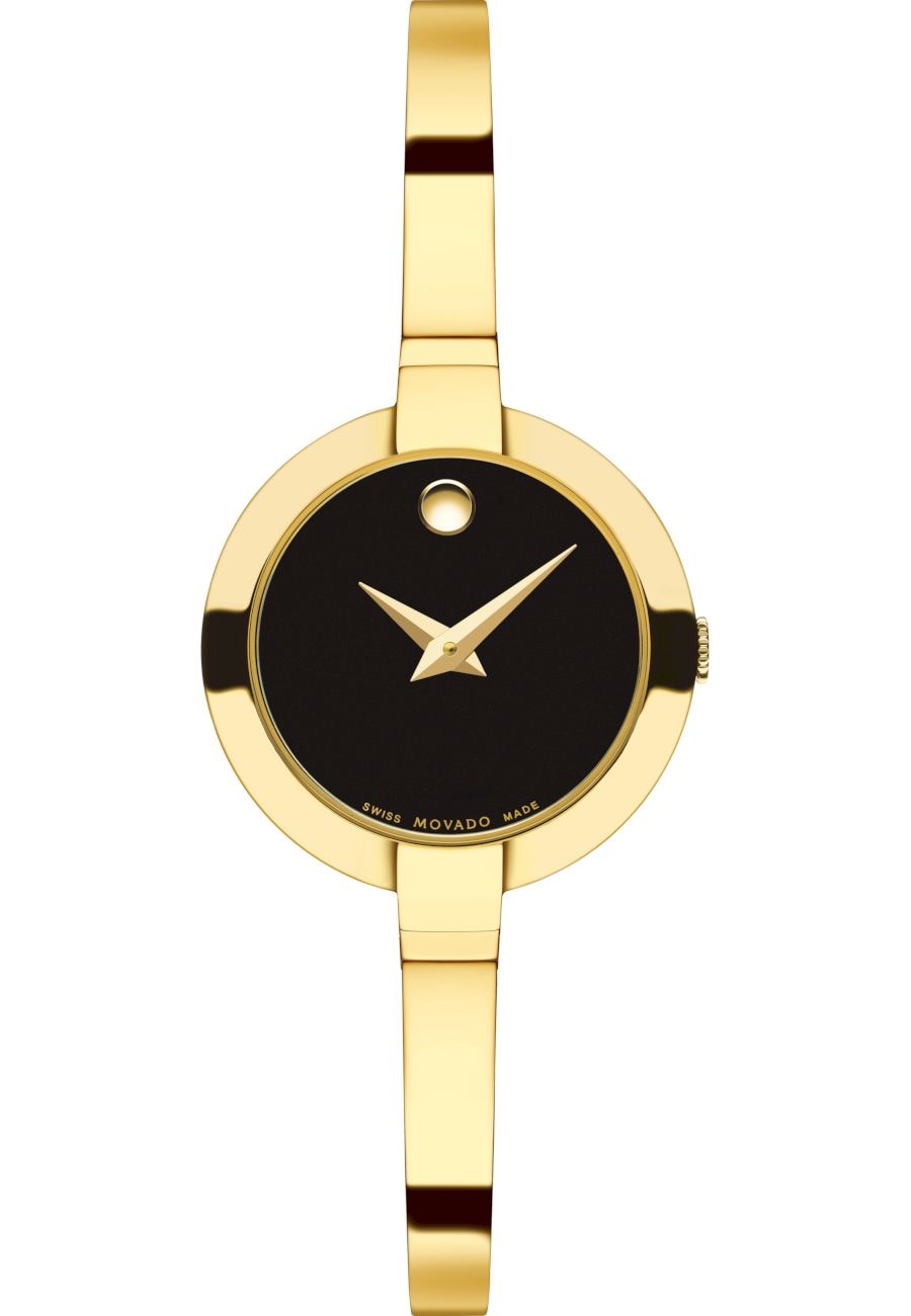 Ceas unisex Movado 606999, 3 ATM, Auriu - eMAG.ro