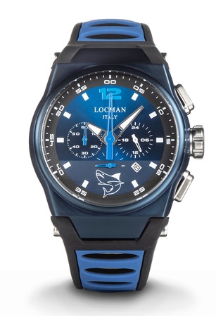 Мъжки часовник, Locman, Аналогов, Черен/Син - eMAG.bg