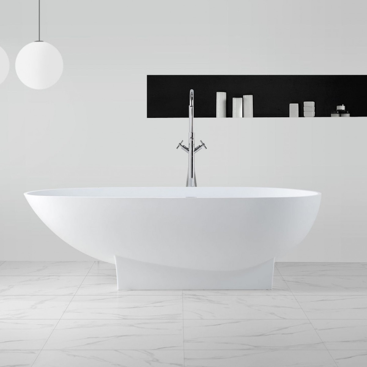 Cada de baie Ego-Premier, 175 cm, free-standing, design modern ...