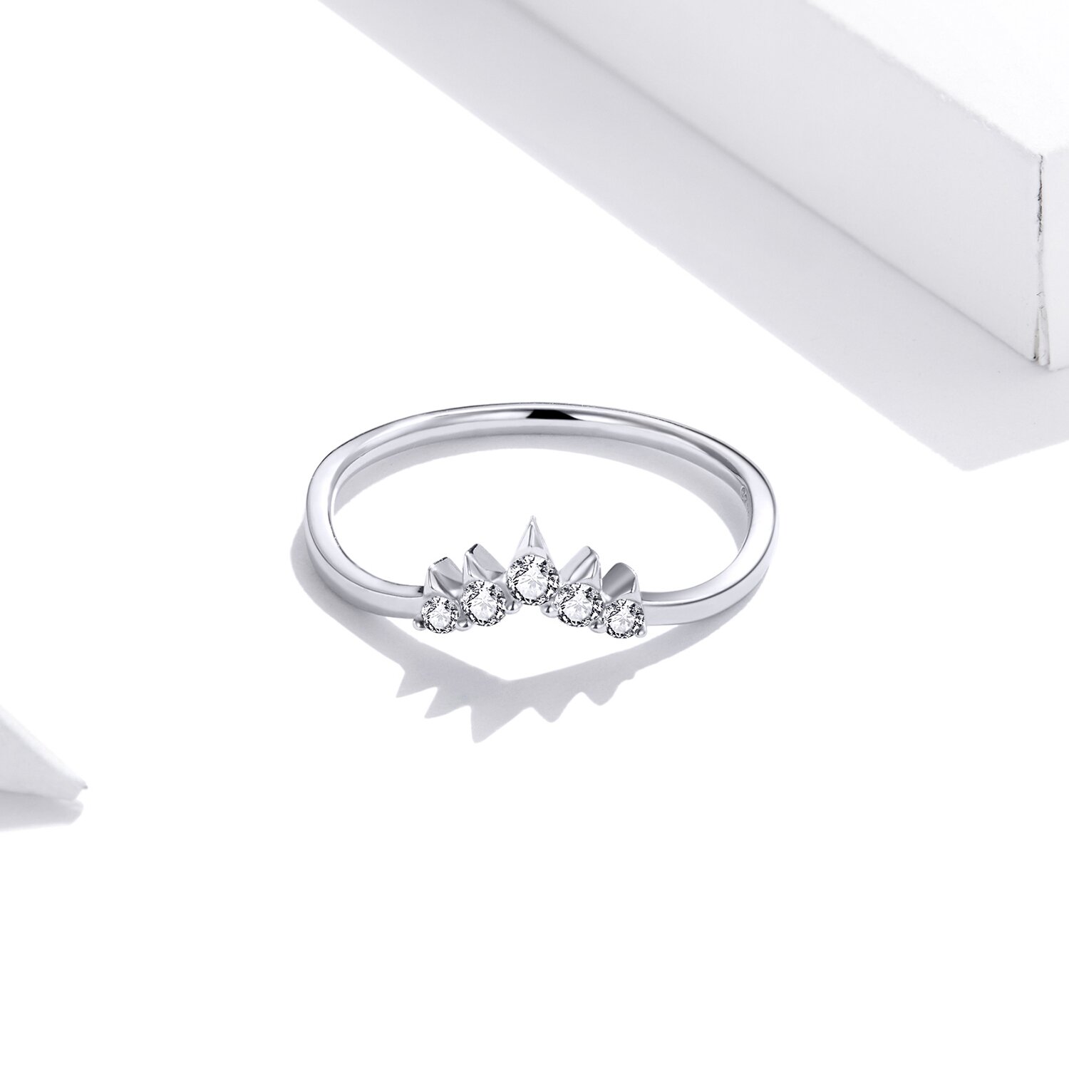 Inel din argint Crown Ring - eMAG.ro