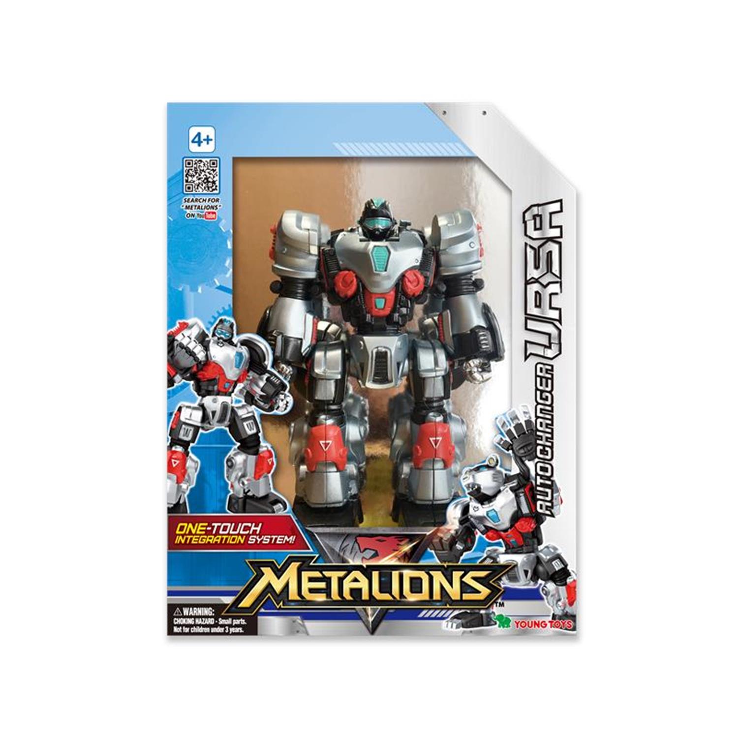 Robot Metalions Auto-Changer Ursa, multicolor, 15 cm - eMAG.ro