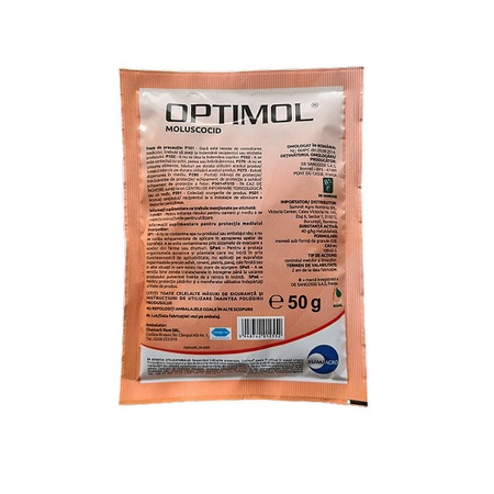 Оптимол молюскоцид, 50гр - eMAG.bg