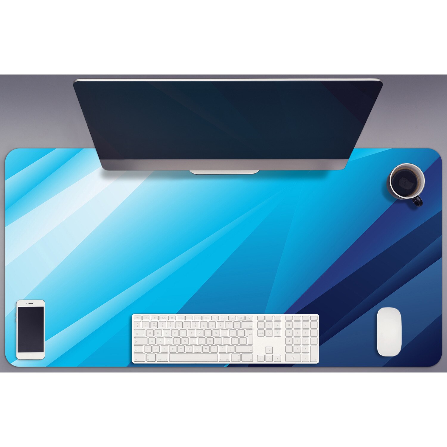 Mapa birou, protectie pentru birou, Schimbare Albastra, Albastru, 90 cm ...