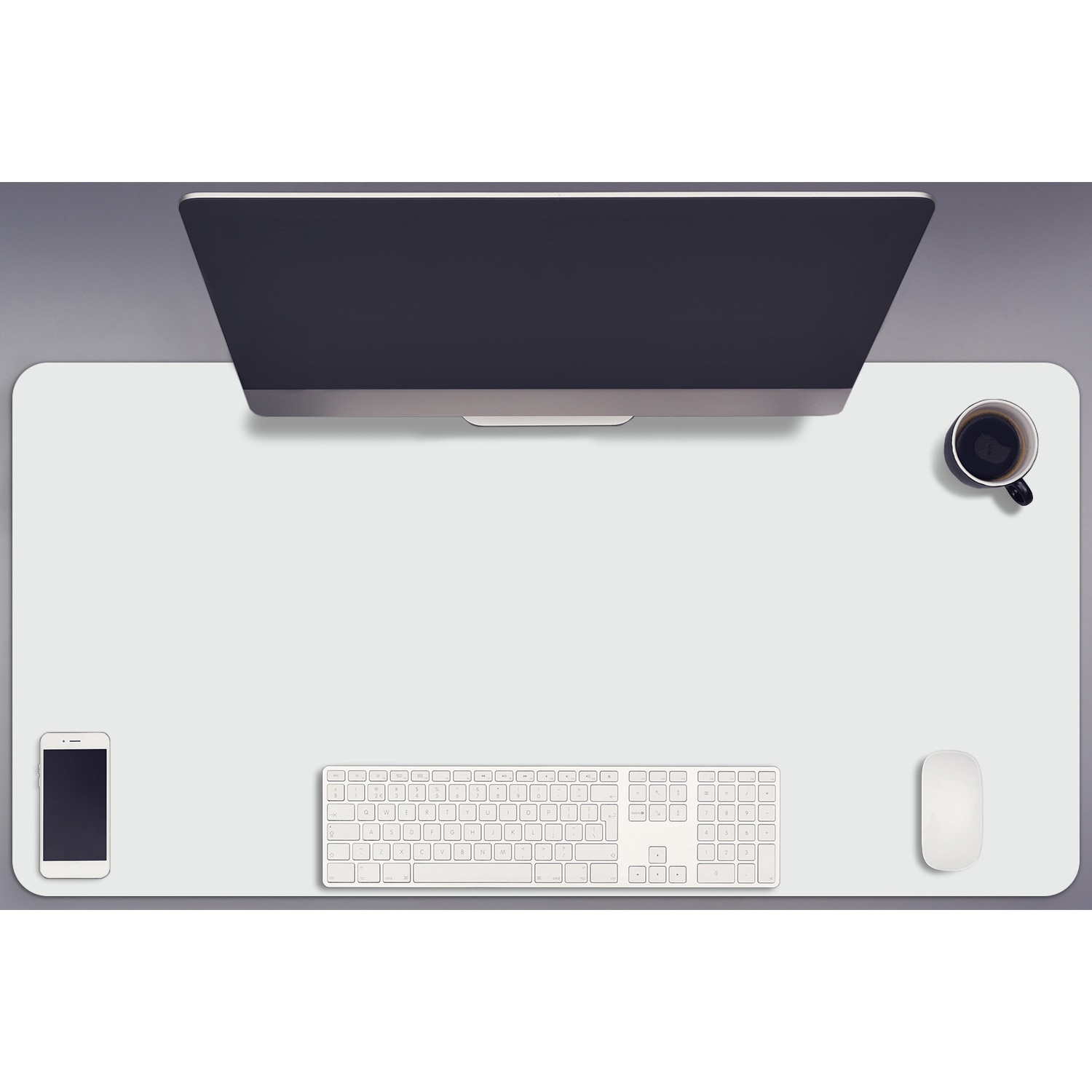 Mapa birou, protectie pentru birou, Gri, 90 cm x 45 cm ...