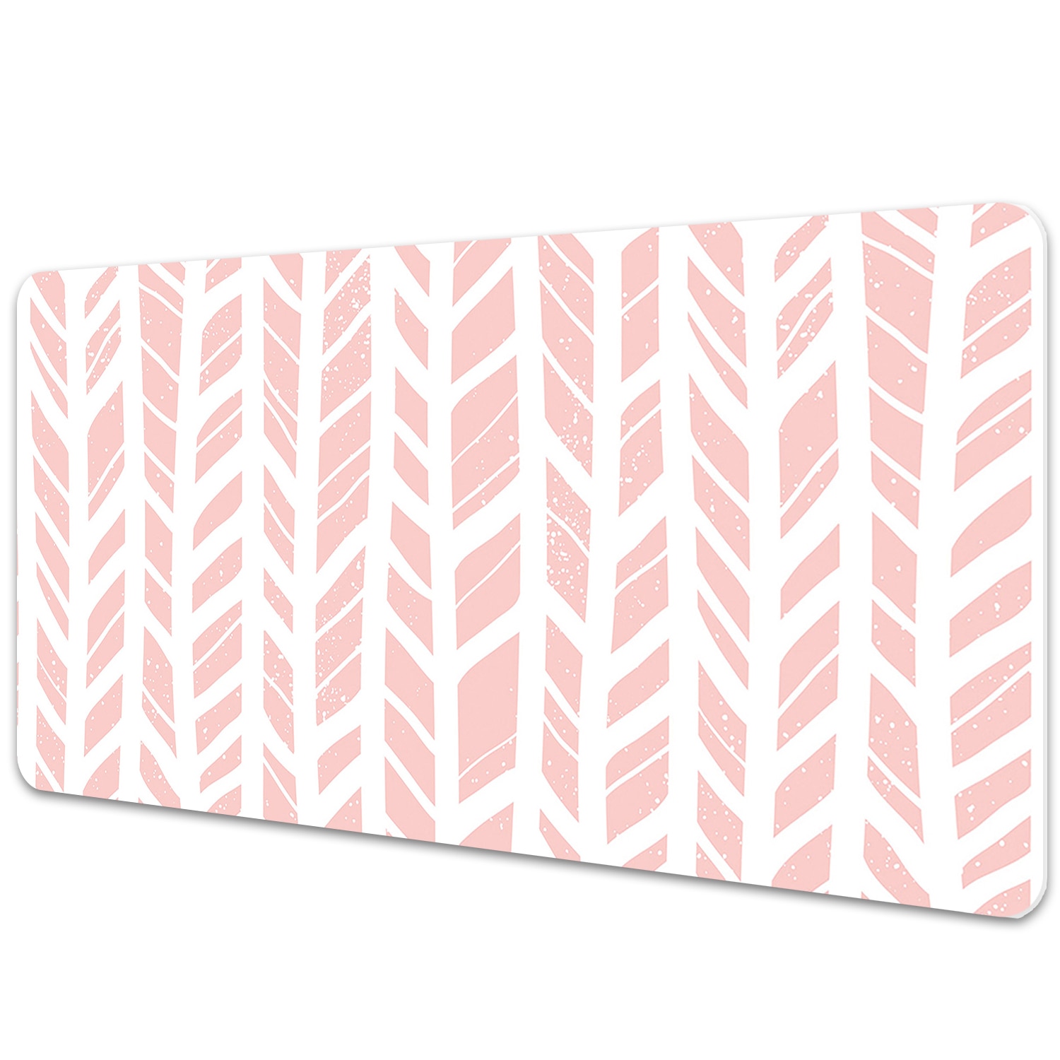 Mapa birou, din PVC, pentru protectie birou, Roz Heringbone, Roz, 120 ...