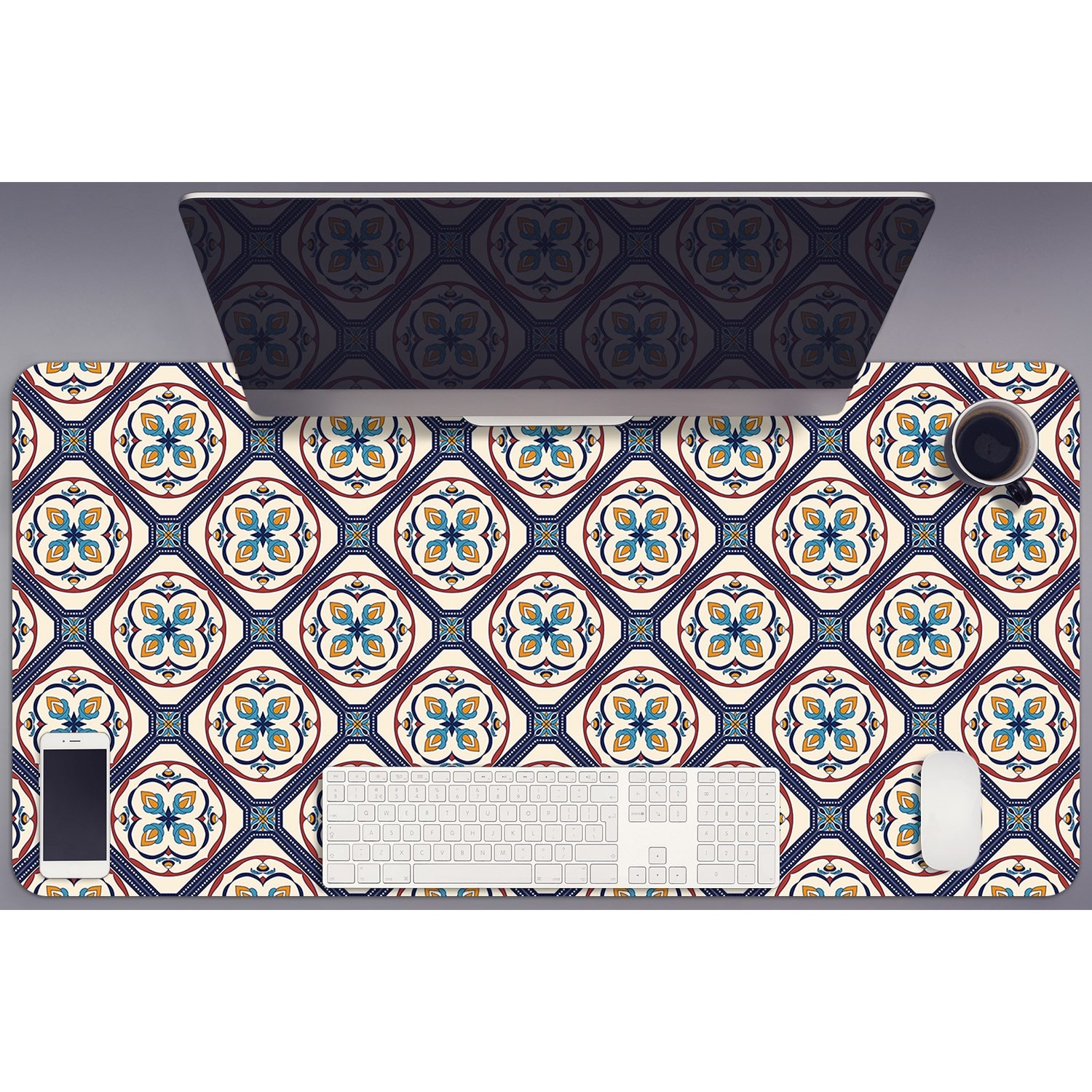 Mapa birou, protectie pentru birou, Modelul Clasic, Multicolor, 100 cm ...