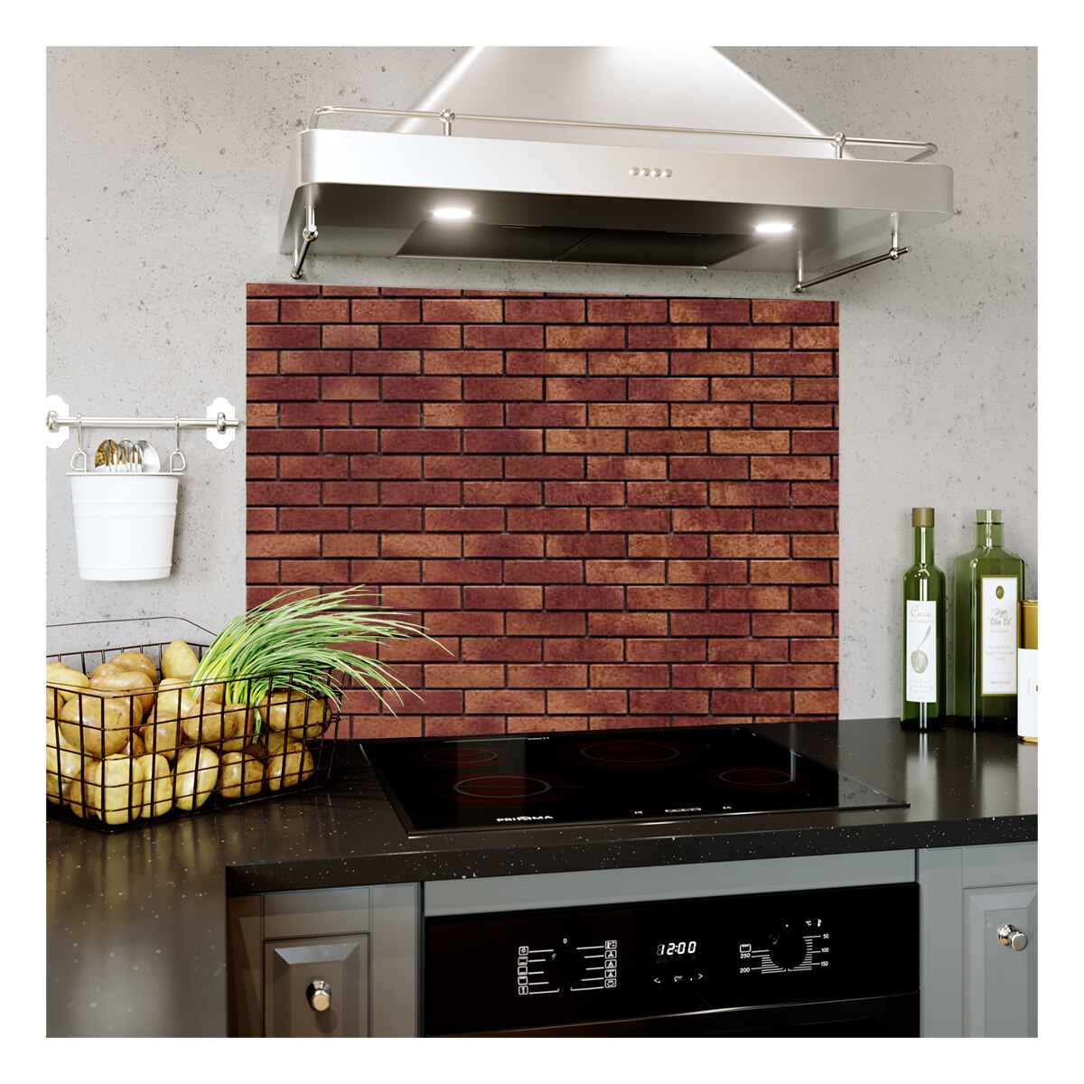 Panou bucatarie, protectie plita, aragaz, antistropire, print UV model ...