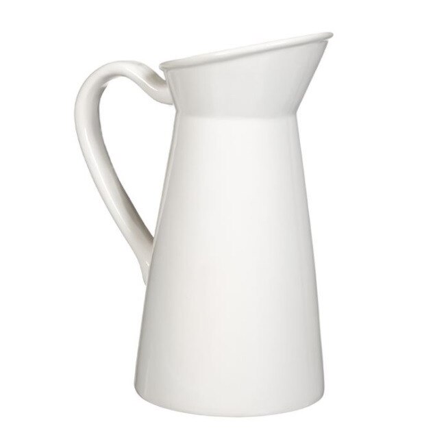 Vaza Ulcior din ceramica alba 10x17.7 cm - eMAG.ro
