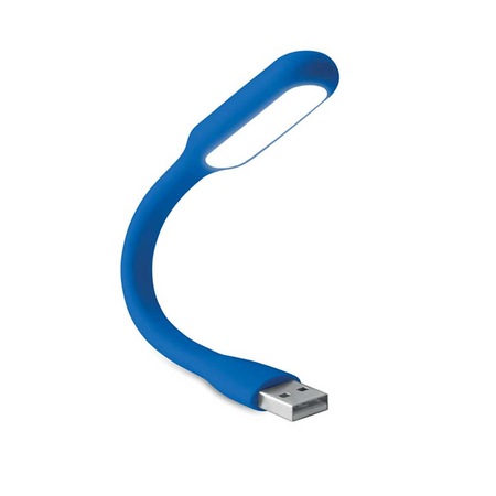 USB гъвкава лампа с LED осветление за клавиатура, синя - eMAG.bg