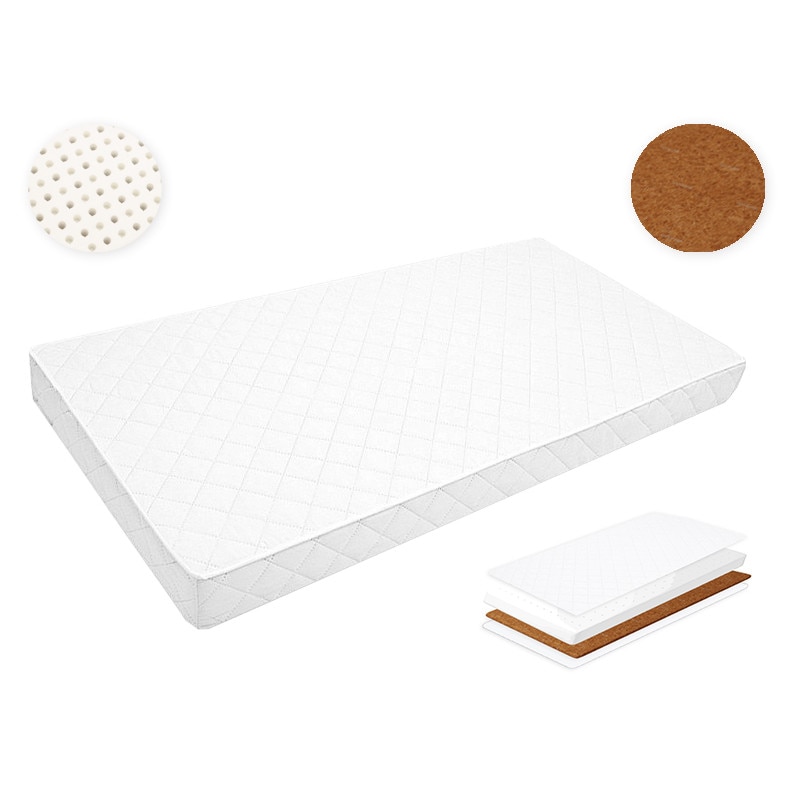 Saltea copii Bebe Premium SoftDreams cocos si latex 140x70x11 cm - eMAG.ro