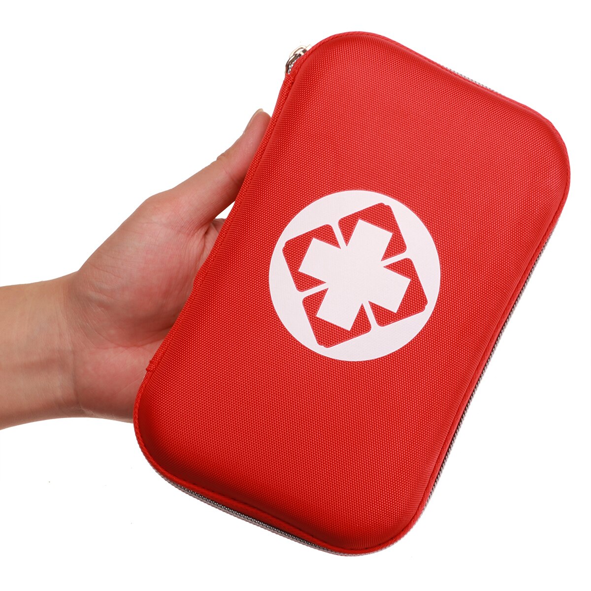 Kit de prim ajutor cu 244 piese Meco, Multifunctional, Rosu - eMAG.ro