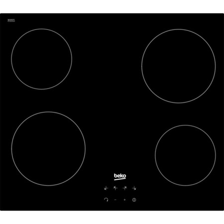 Plita incorporabila vitroceramica Beko HIC64400E, Inductie, 4 zone de ...