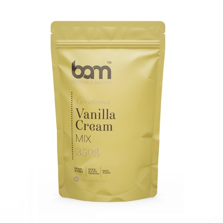 Смес за крем ванилия, 350гр - BAM - eMAG.bg