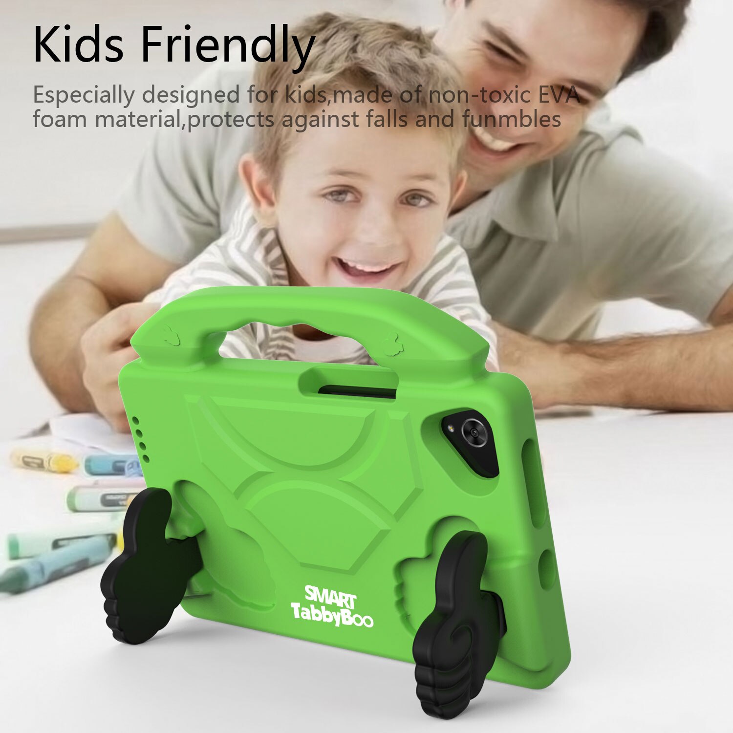 Tableta copii SMART TabbyBoo® Zoom 8inch Octa Core 1GB DDR3 RAM 16GB ...