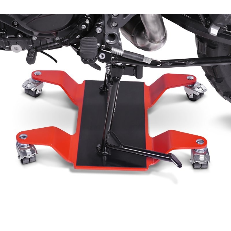 Placa stander moto ConStands, Mover II, Maxim 320 kg, Rosu - eMAG.ro