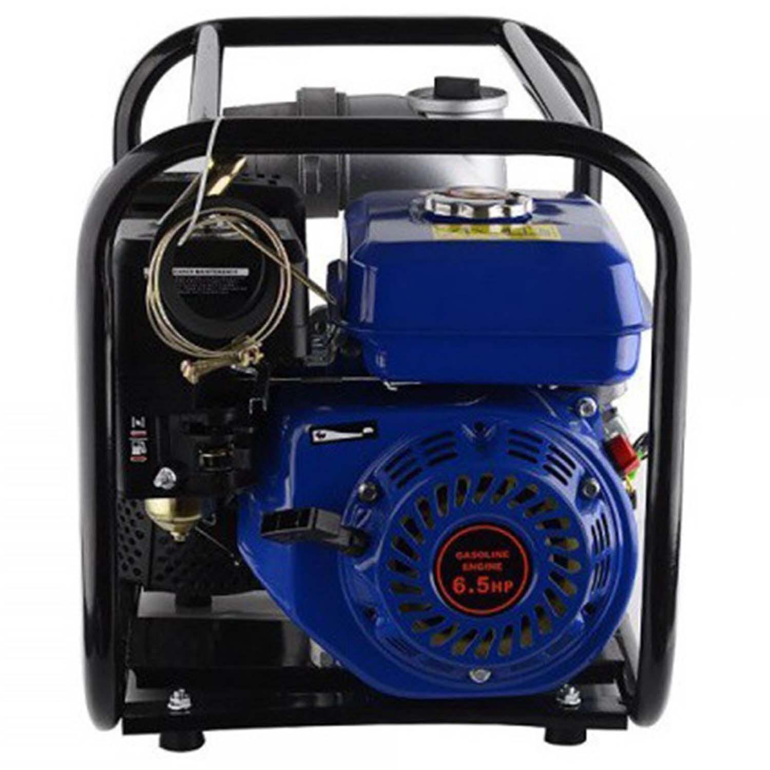 Kit Motopompa apa 6.5CP, 3 Toli, 46 m3/h, refulare 25m, furtun refulare ...