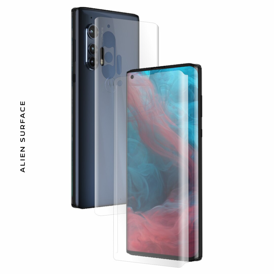 Folie protectie, compatibil cu Motorola Edge Plus, ecran, spate ...