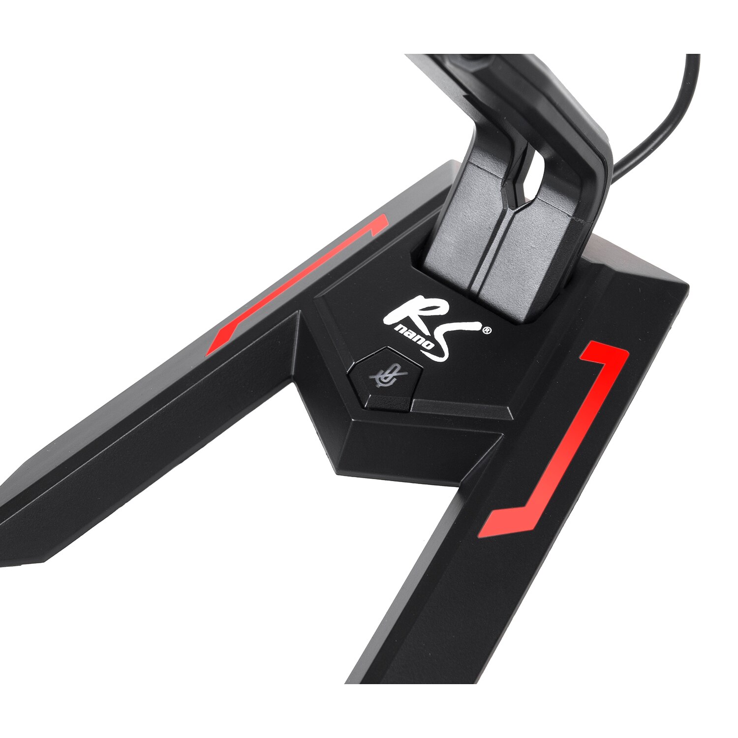 Microfon PC gaming, USB, LED, NanoRS, RS710, negru - eMAG.ro