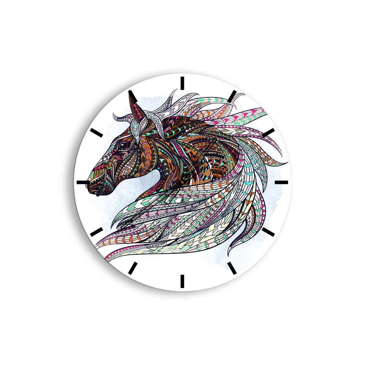 Ceas pe sticla 60x60 cm, Coama de Cal, C3AR60x60-3088 - eMAG.ro