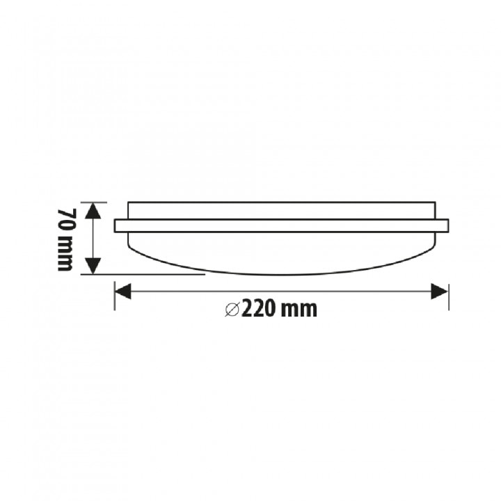 Lampa de tavan, corp de iluminat led, rotund, 24W, 4200K, lumina neutra ...
