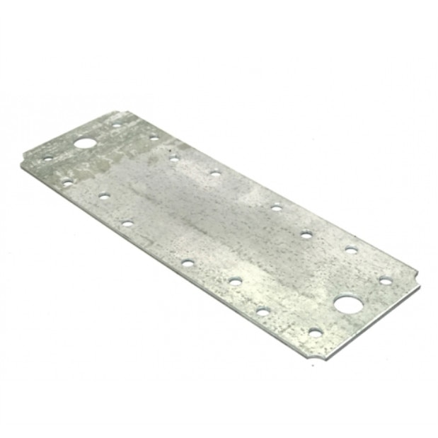 Placa perforat pentru imbinare lemn Placa, Montana, zincat, 180 x 65 mm ...