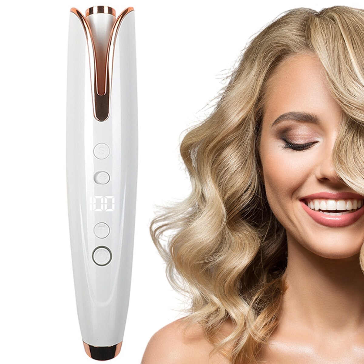 Ondulator automat wireless zenifique®, incarcare USB, 4 setari de ...